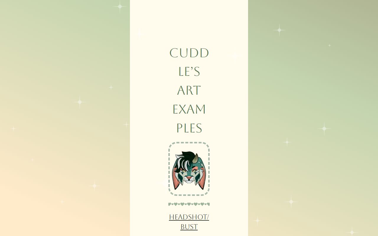 Cuddle’s Art Examples